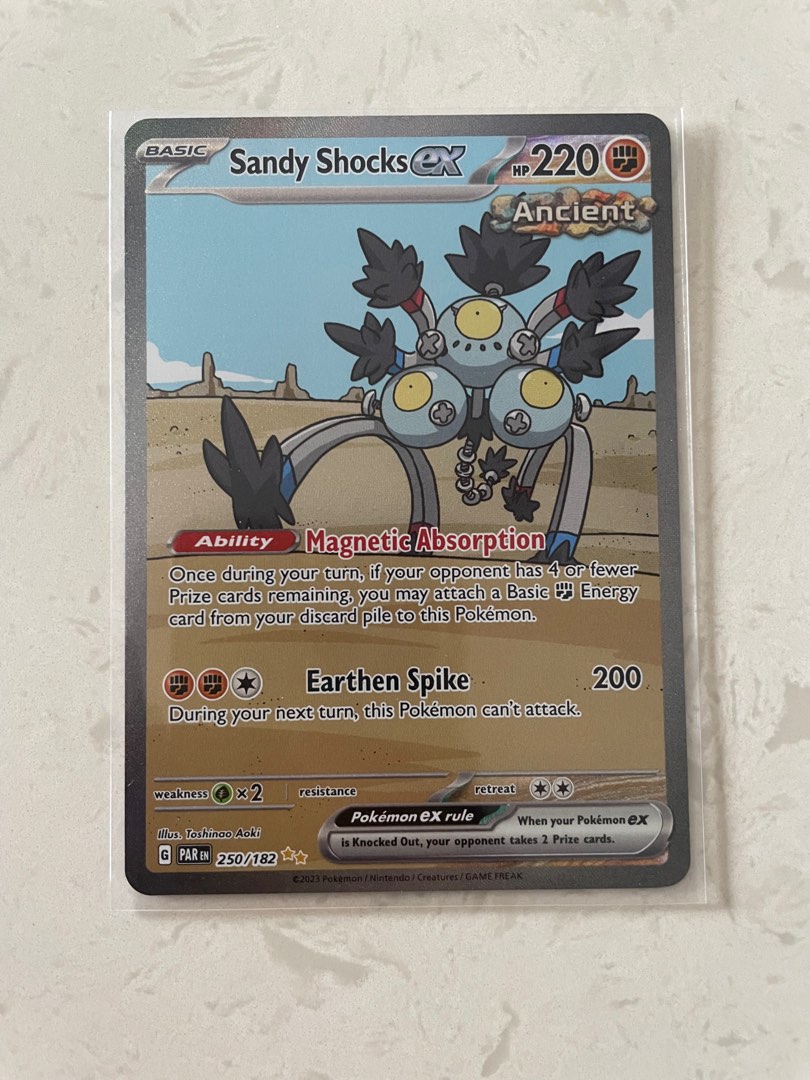 Sandy Shocks ex SIR Paradox Rift #250/182 - Pokemon TCG, Hobbies & Toys, Toys & Games on Carousell