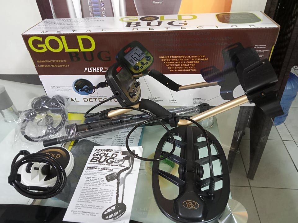 Scanner Metal and Gold Detector Fisher Gold Bug Pro, Commercial ...