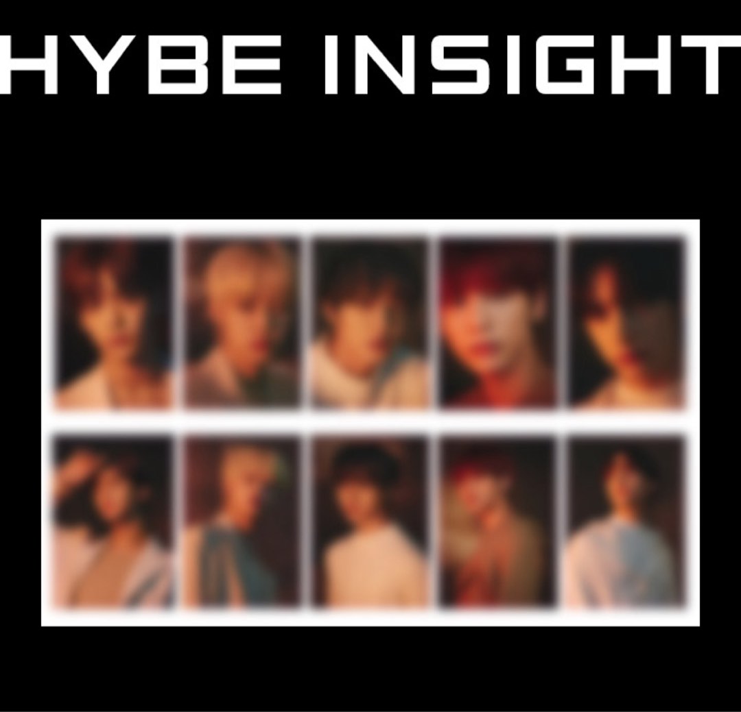 [Sealed] Hybe Insight TXT - tomorrow x together photocard set, Hobbies ...