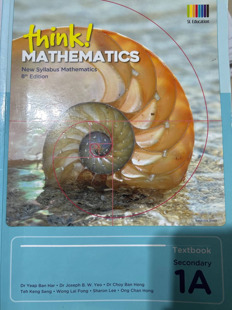 Sec 1 Math Textbook, Hobbies & Toys, Books & Magazines, Textbooks on ...