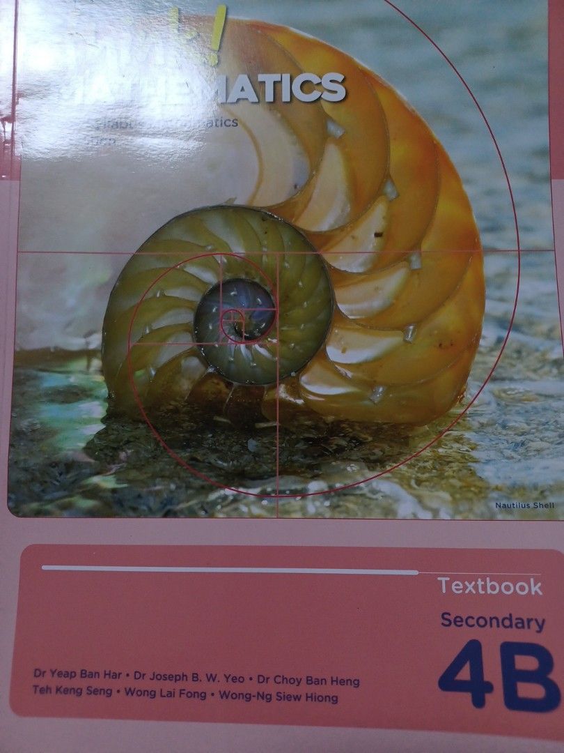 Secondary 4 math textbook, Hobbies & Toys, Books & Magazines ...