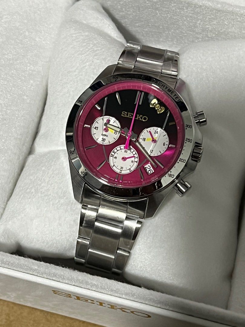 Seiko x Shinkansen Hello Kitty JDM Limited Edition, Men's Fashion ...
