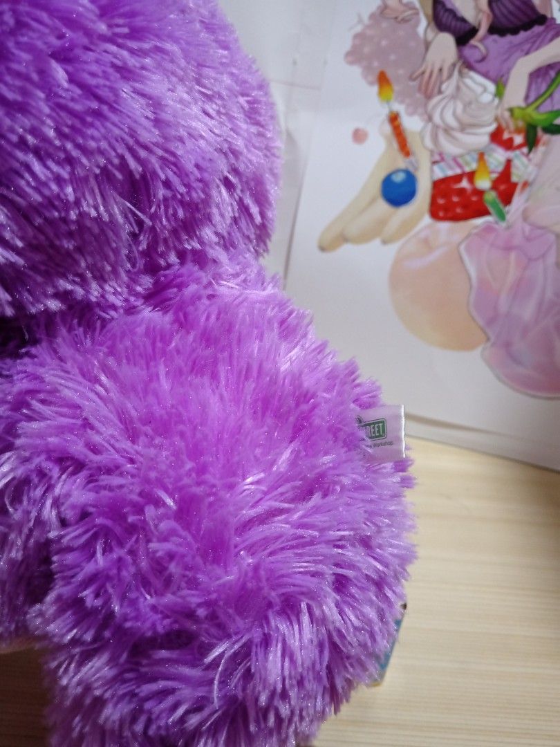Sesame street Elmo purple Japan collectible, Hobbies & Toys, Toys ...