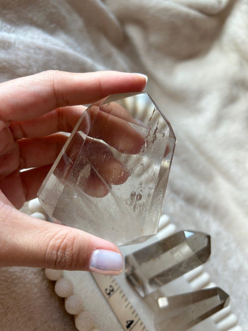 Set of 5 Clear Brazilian Citrine Towers, Hobbies & Toys, Memorabilia ...