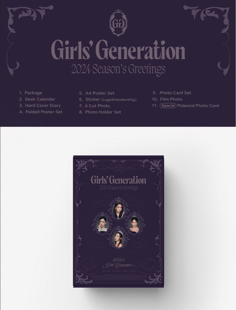 (SHARING) SNSD 2023 SEASON GREETINGS (SITE POB TBC) YOONA HYOYEON ...