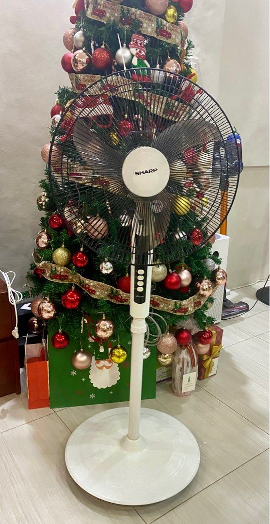 Sharp 16 inches Electric Stand Fan up to 5 feet tall, TV & Home ...