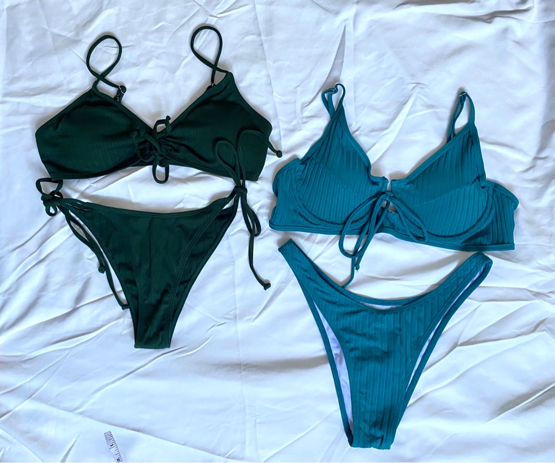 Shein Swimsuit Bikini twopiece, Women's Fashion, Swimwear, Bikinis ...