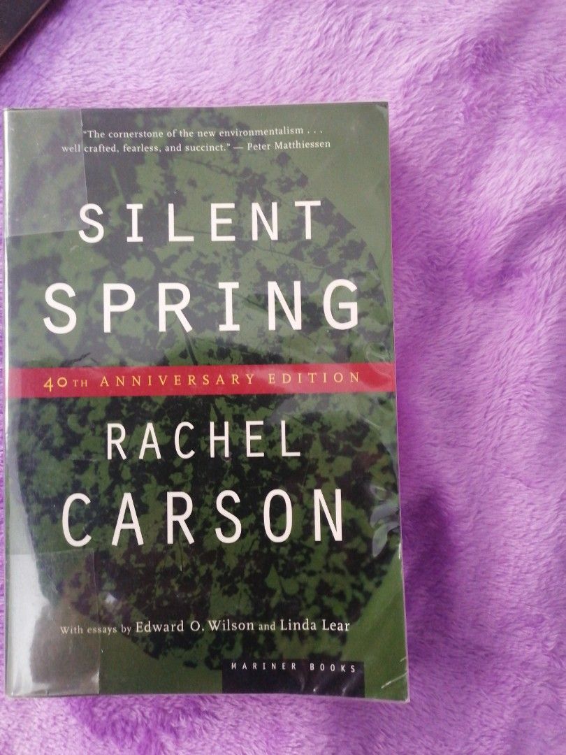 Silent spring 40th anniversary edition rachel Carson, Hobbies & Toys ...