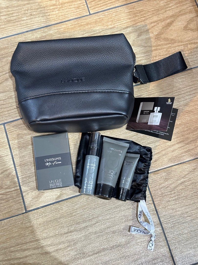 SINGAPORE AIRLINES Suites first class amenities kit, Beauty & Personal ...