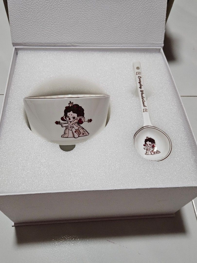 Skull panda porcelain set, Everything Else on Carousell