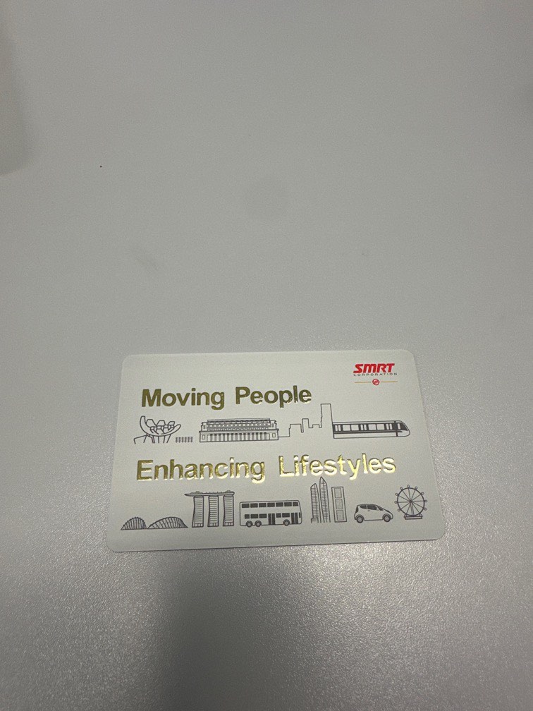 SMRT 36th anniversary limited edition card, Hobbies & Toys, Memorabilia ...