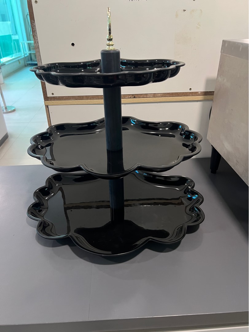 Snacks food display tray for mini pastry and savoury, Furniture & Home ...