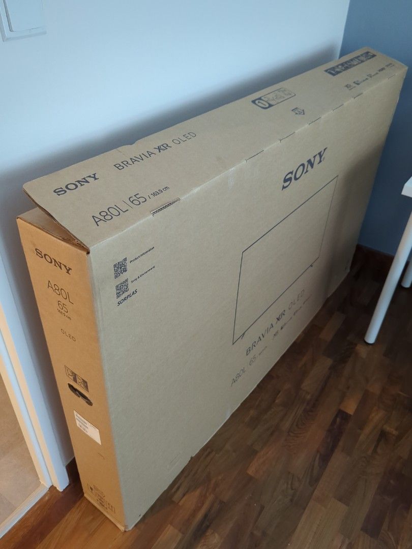 Sony A80L Box, TV & Home Appliances, TV & Entertainment, TV on Carousell
