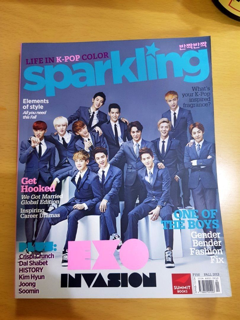 Sparkling K-POP Magazine (Fall 2013 Issue), Hobbies & Toys, Books ...