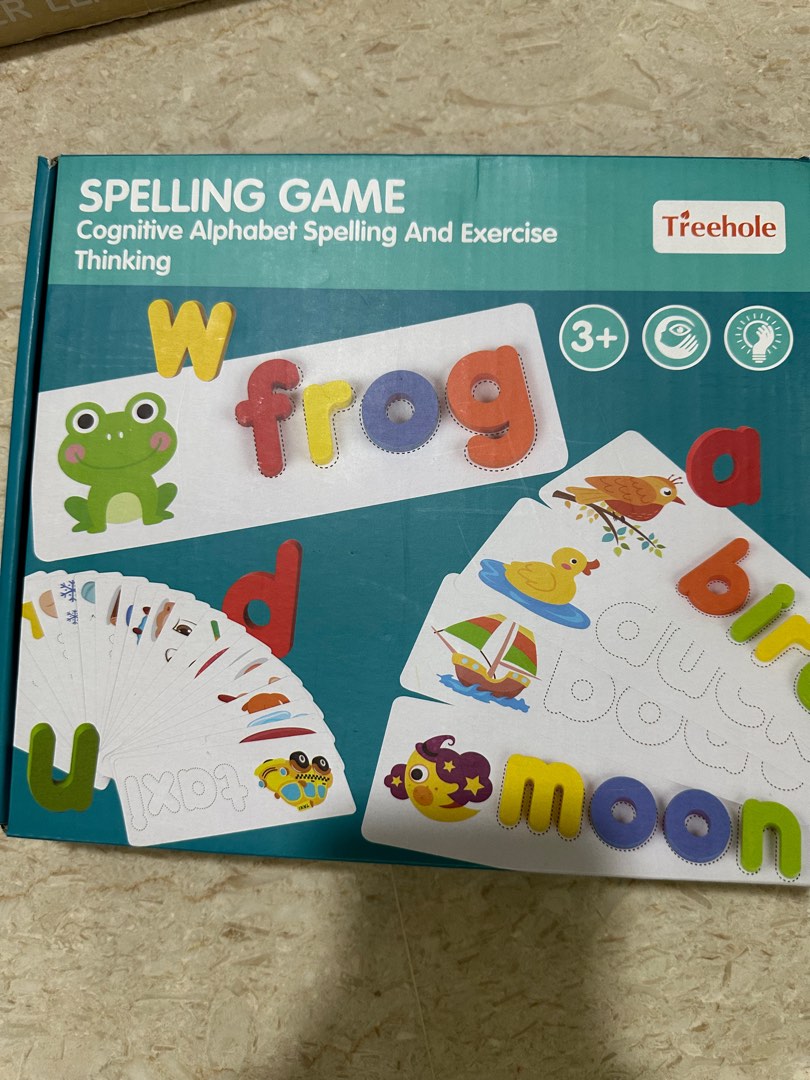 Spelling game, Babies & Kids, Infant Playtime on Carousell