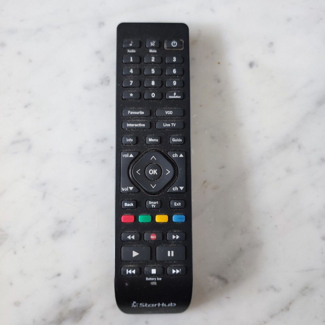Starhub Remote Control, TV & Home Appliances, TV & Entertainment, TV ...