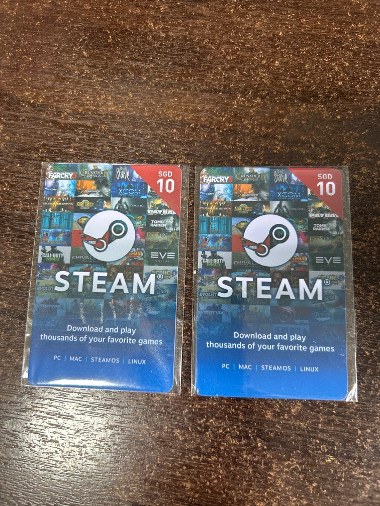 Steam credits Steam Giftcard, Tickets & Vouchers, Store Credits on ...