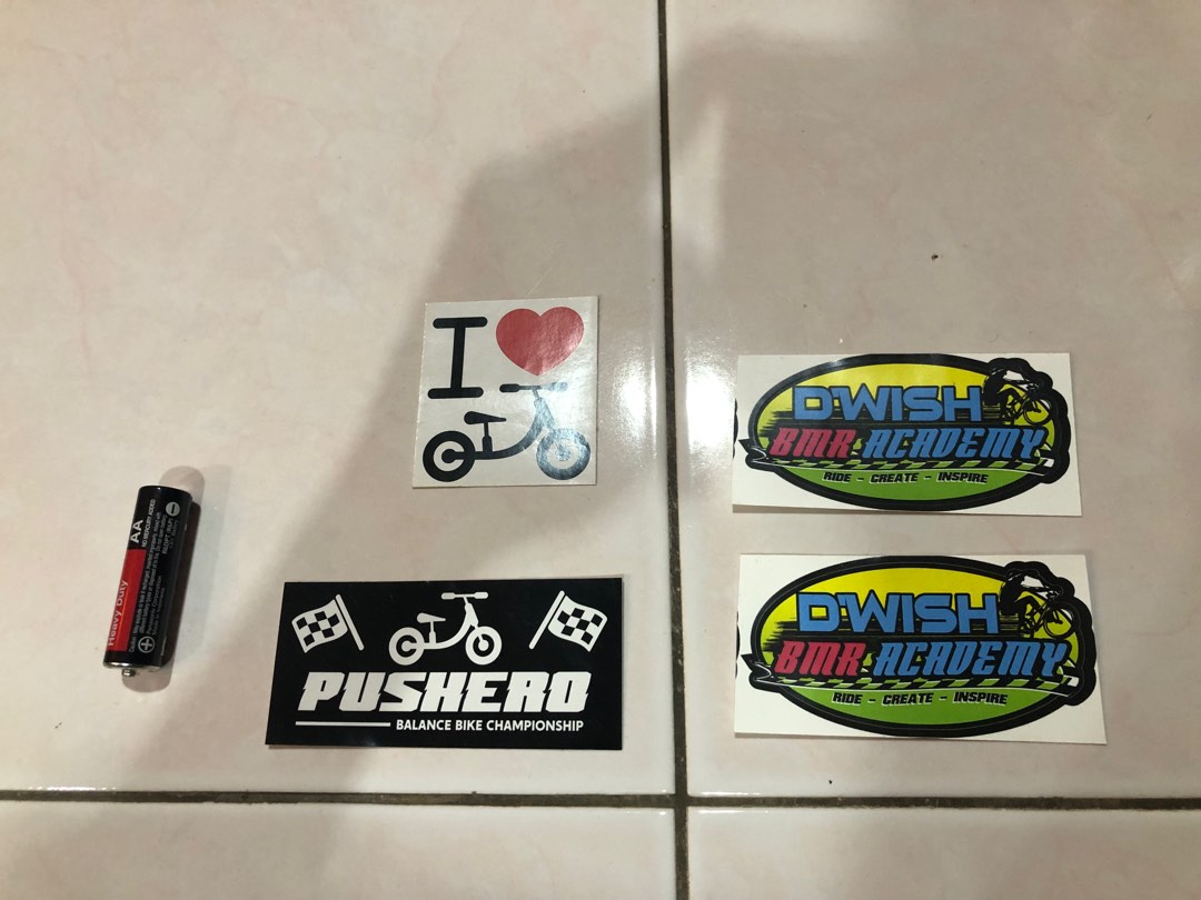 Sticker of Pushero and other, Hobbies & Toys, Stationery & Craft, Art ...