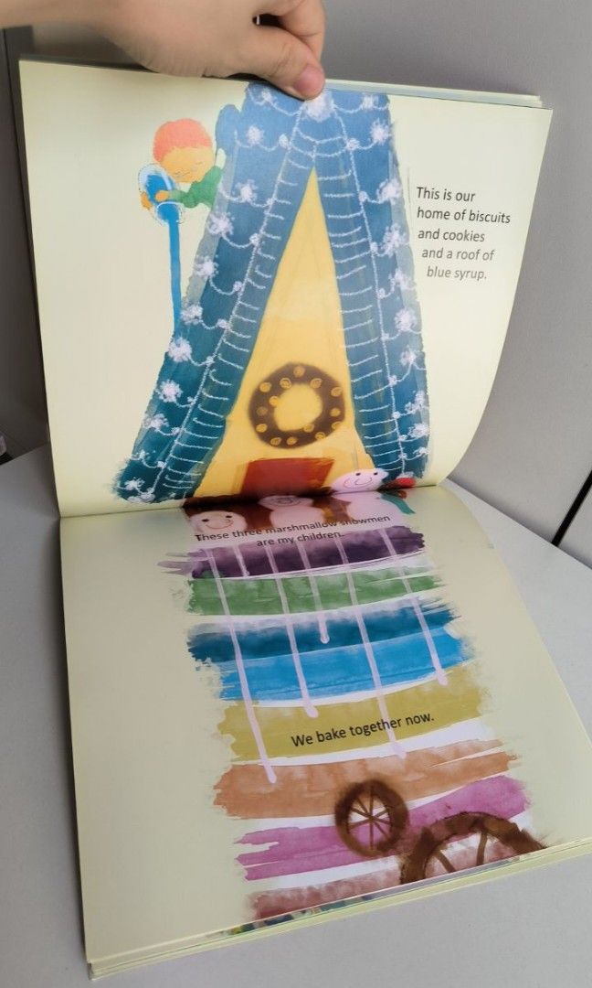 绘本Storybook About a boy and his grandmother A cake reaching to the sky By Norico Chua, Hobbies ...