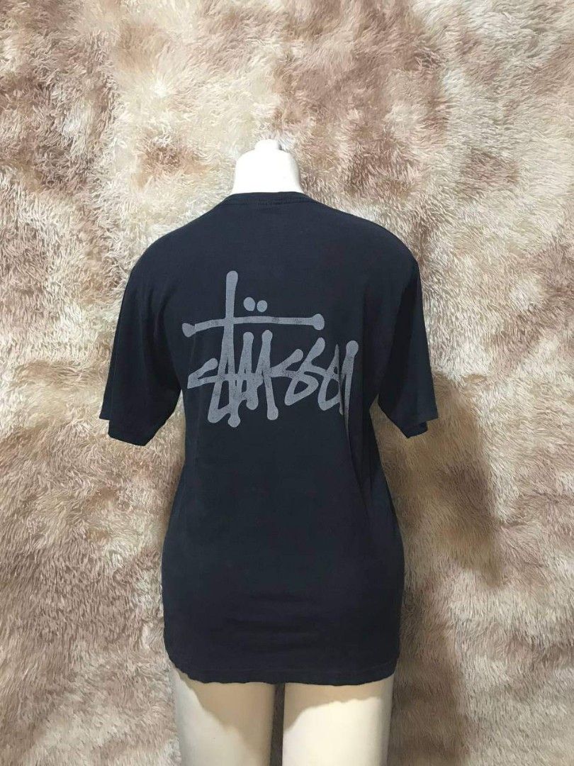 Stussy Script tee, Men's Fashion, Tops & Sets, Tshirts & Polo Shirts on ...