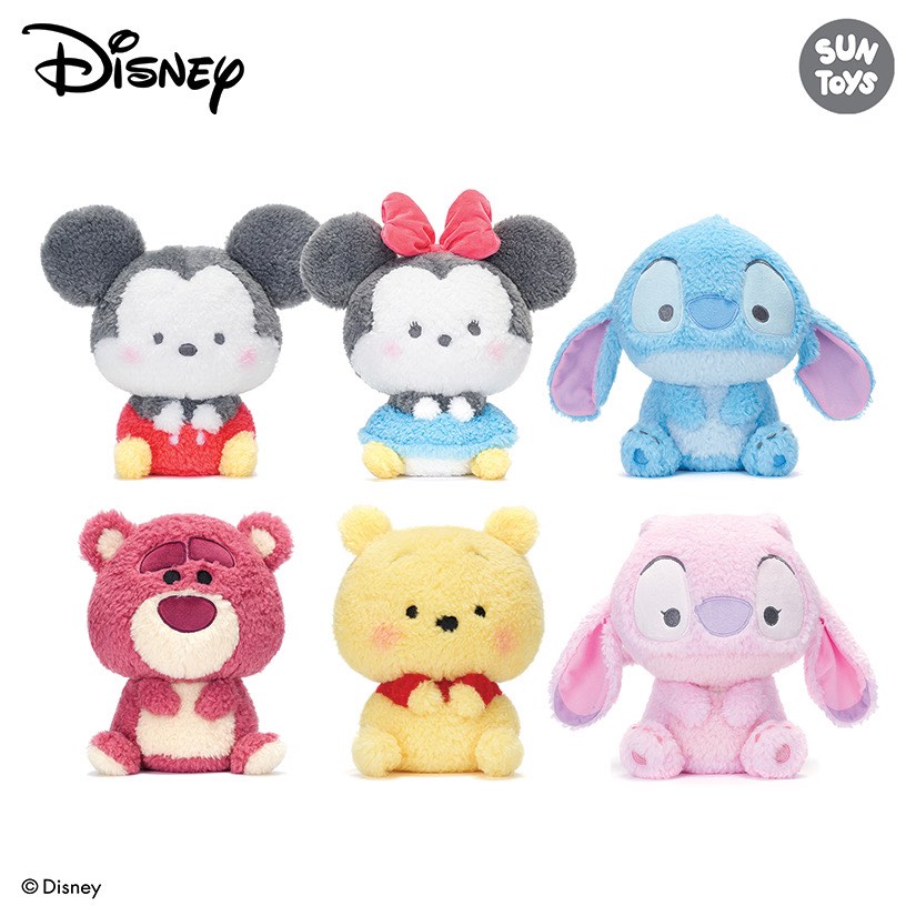 Super soft n fluffy series! Authentic Disney 9" Fluffy and Cozy ...