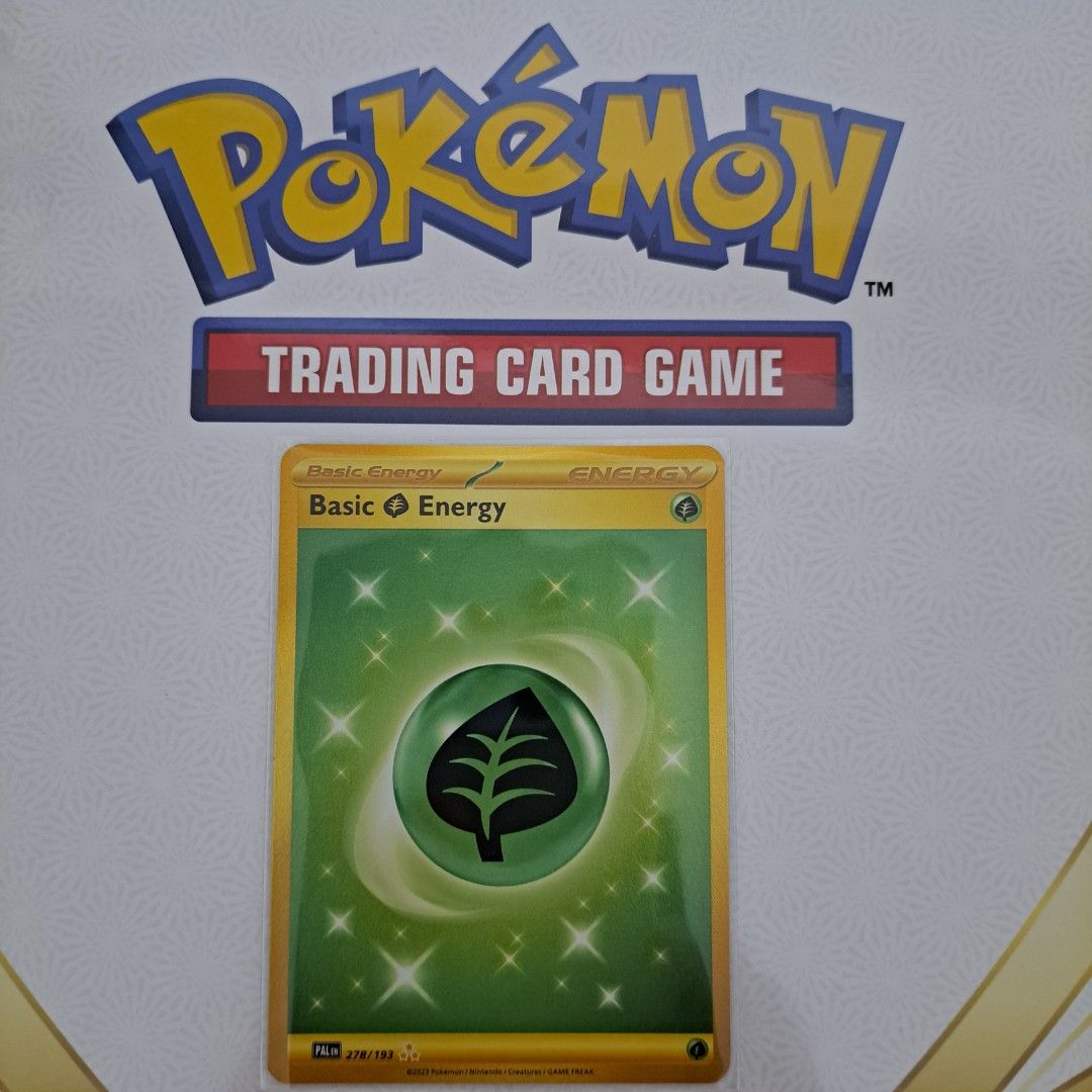 SV02 - Paldea Evolved - Gold Grass Energy, Hobbies & Toys, Toys & Games ...