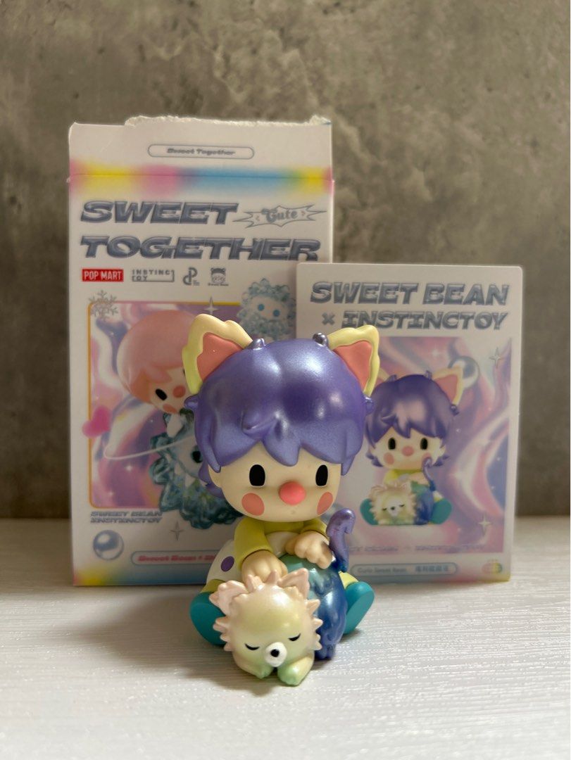 Sweet bean x Instinct toy popmart - curio sweet bean, Hobbies & Toys ...