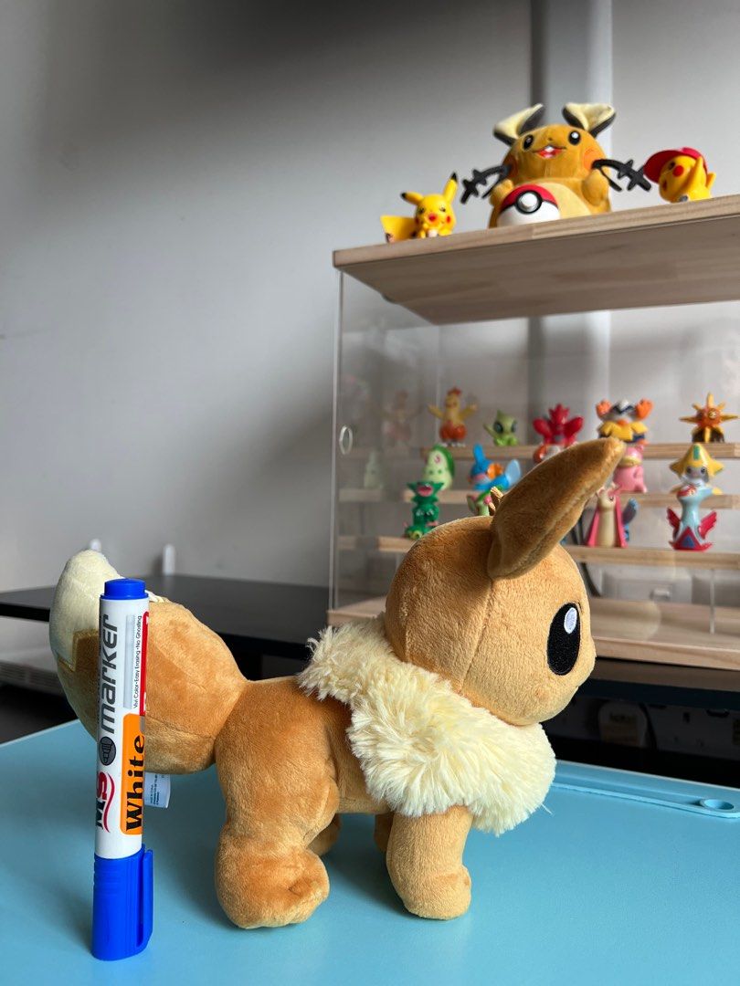 Takara Tomy Pokemon Eevee Plushies Light Brown, Hobbies & Toys, Toys & Games on Carousell