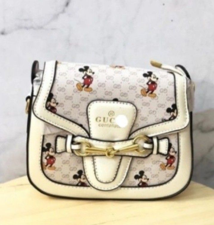 Tas Gucci Horsebit Disney Prem, Fesyen Wanita, Tas & Dompet di Carousell
