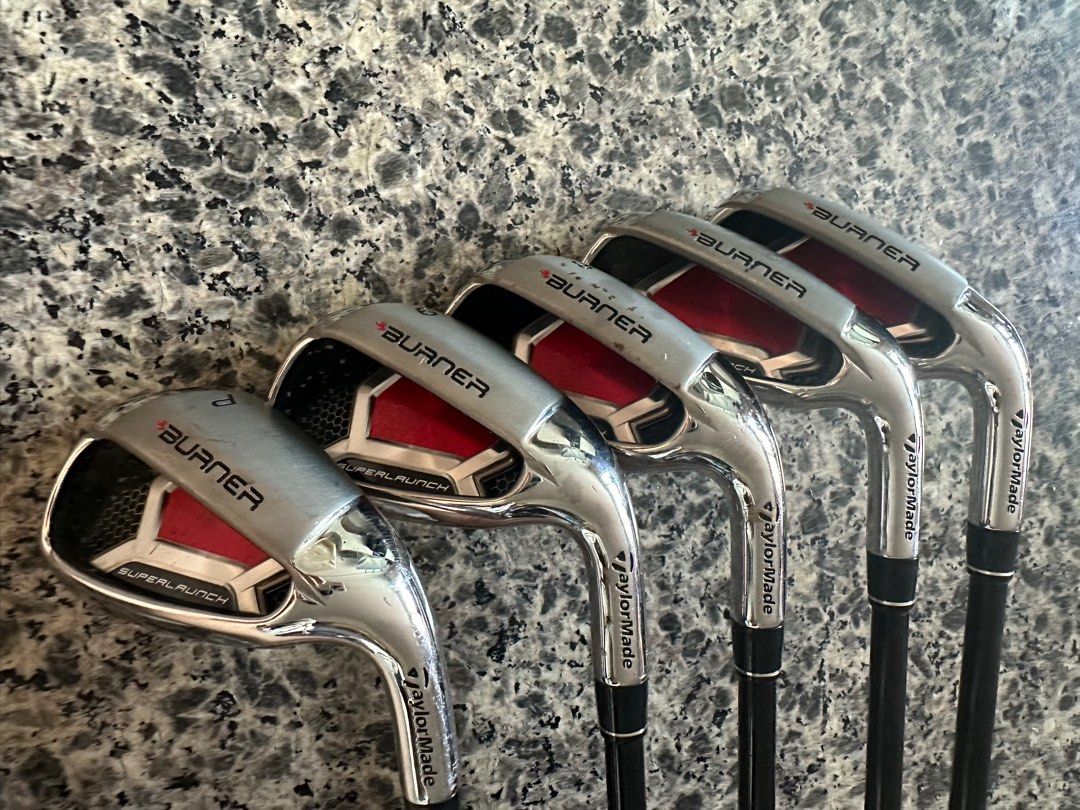 Taylormade burner iron set, Sports Equipment, Sports & Games, Golf on ...
