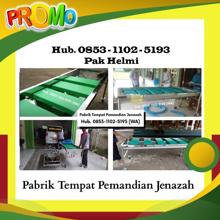 [TERBESAR DI INDONESIA] 0853-1102-5193 (WA) Pabrik Tempat Mandi Mayat ...