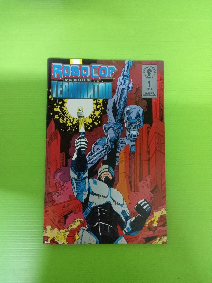 Terminator Vs Robocop #1 ( Walter Simonson - Cover Art ) Dark Horse ...