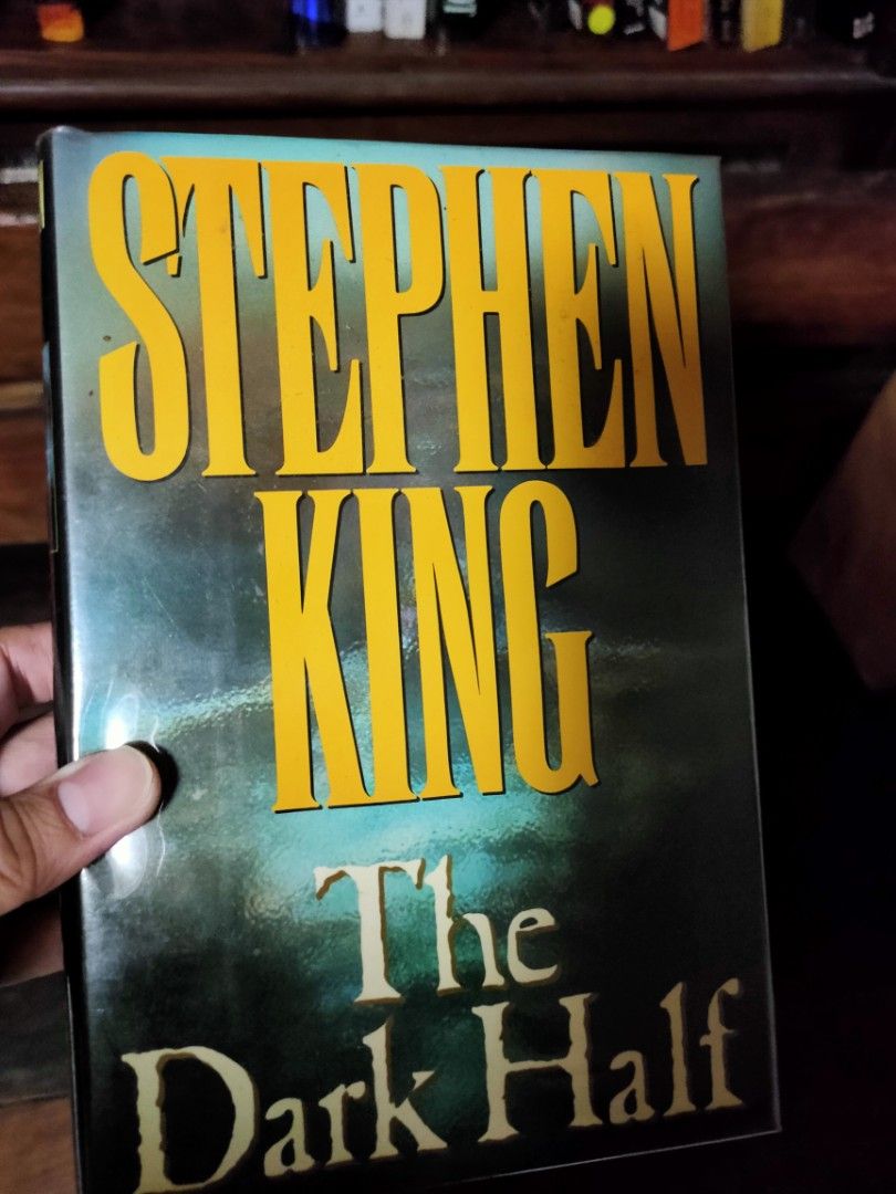 THE DARK HALF Stephen King Hardbound 1st Edition, Hobbies & Toys, Books ...