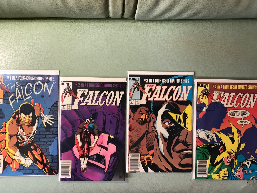 The FALCON #1 to 4, Complete Set, MARVEL Comics, Hobbies & Toys, Books ...