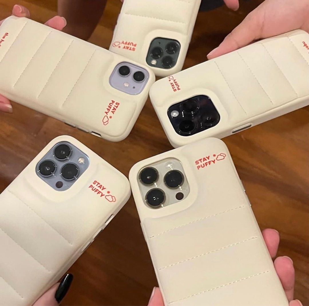 The Hub Cebu iPhone Puffer Case, Mobile Phones & Gadgets, Mobile ...