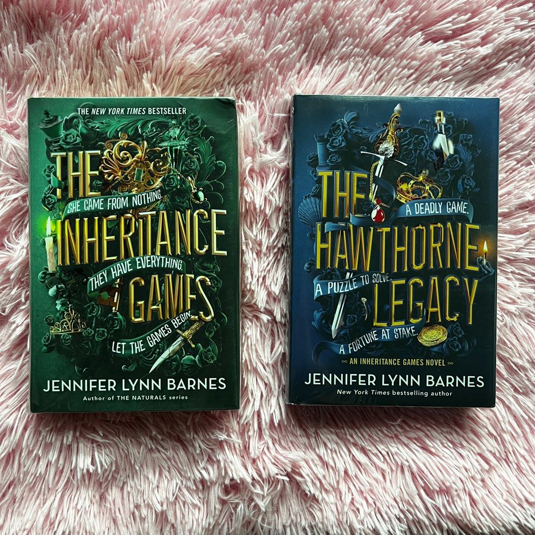 THE INHERITANCE GAMES [HARDCOVER], Hobbies & Toys, Books & Magazines ...