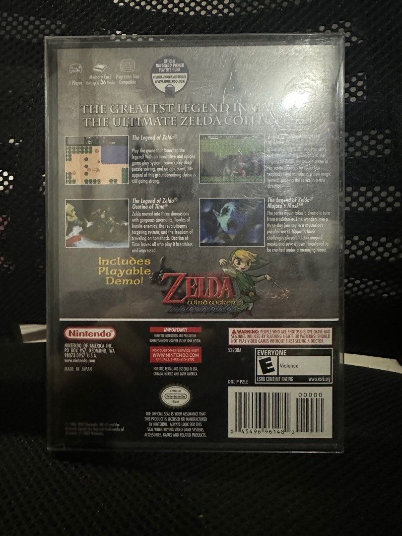 The Legend of Zelda Collector’s Edition (for Nintendo Gamecube), Video ...
