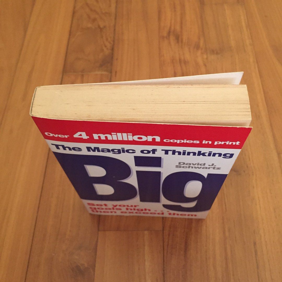 The Magic of Thinking Big by David J. Schwartz, Hobbies & Toys, Books ...