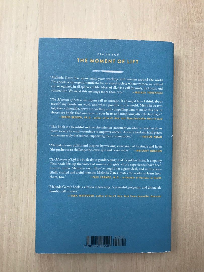 The moment of lift book, Hobbies & Toys, Books & Magazines, Fiction ...