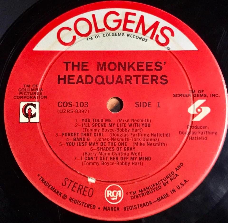 THE MONKEES - HEADQUARTERS LP READ FIRST, Hobbies & Toys, Music & Media ...