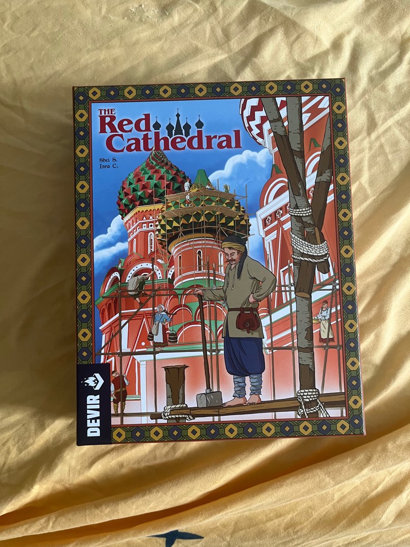 The Red Cathedral Board Game, Hobbies & Toys, Toys & Games on Carousell