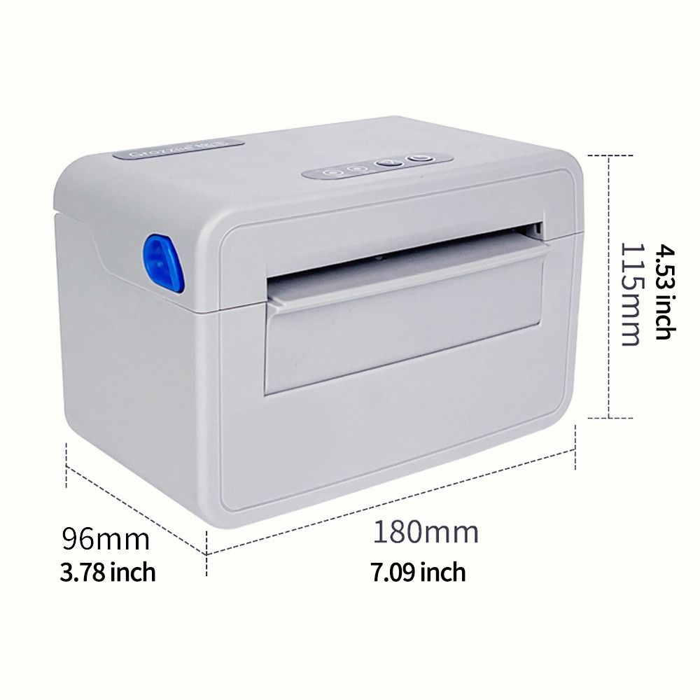 Thermal Printer Bluetooth Waybill Barcode Shipping Label Consignment ...