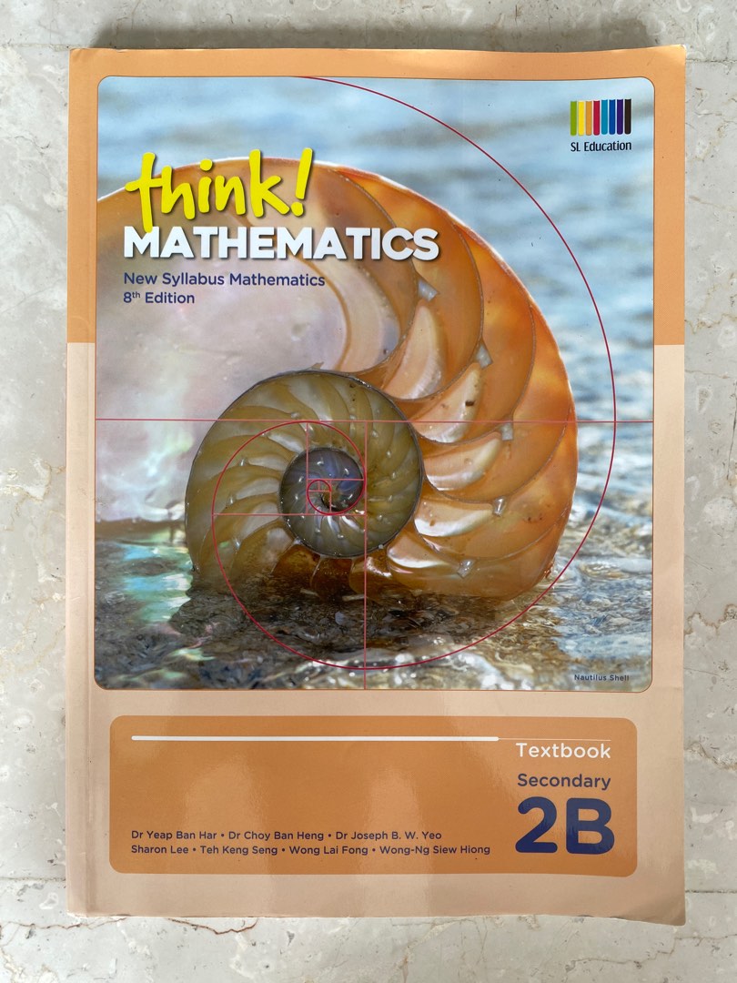 Think Mathematics 2B Textbook 8th Edition, Hobbies & Toys, Books ...