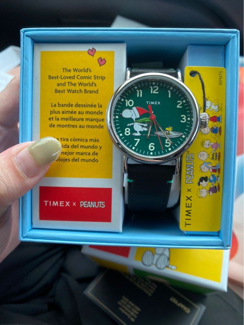Timex peanuts collaboration watches, Men's Fashion, Watches ...