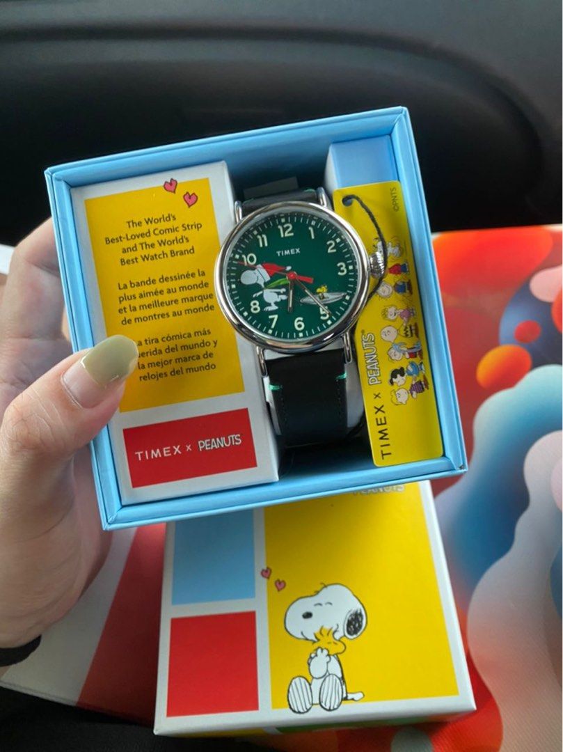 Timex peanuts collaboration watches, Men's Fashion, Watches ...