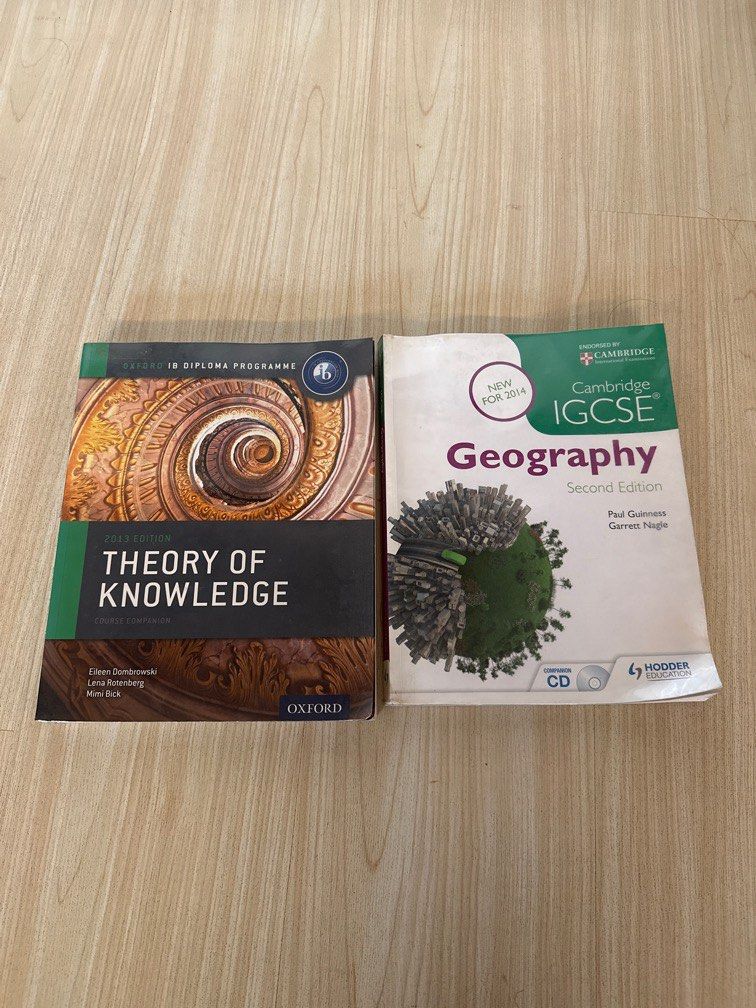 TOK IB textbook geography Cambridge, Hobbies & Toys, Books & Magazines ...