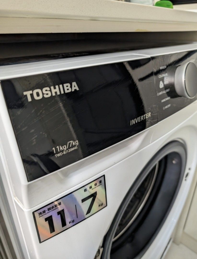 Toshiba 2-in-1 washer and dryer machine, TV & Home Appliances, Washing Machines and Dryers on ...