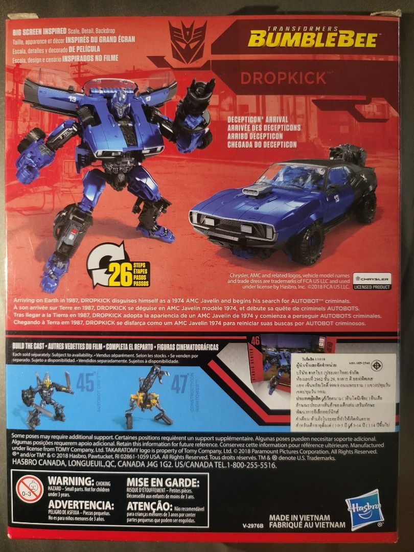 Transformers Studio Series 46 Dropkick, Hobbies & Toys, Toys & Games on ...