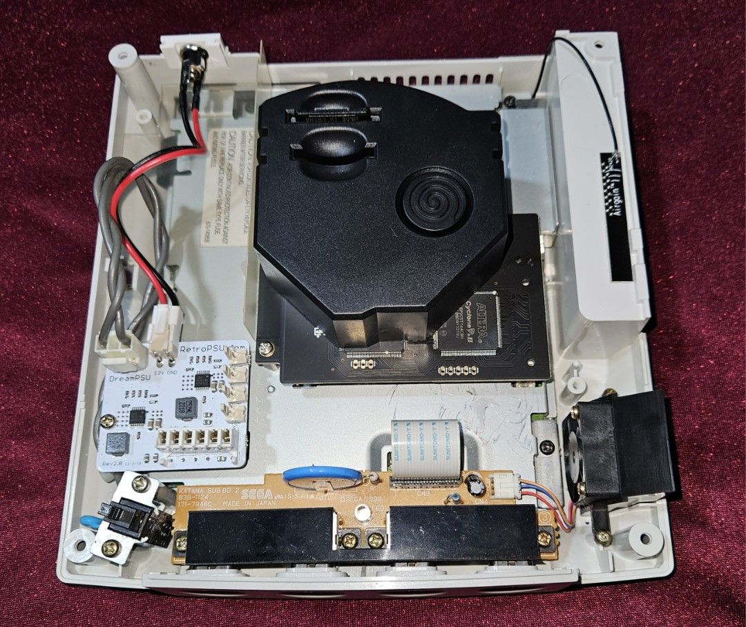 Ultimate Modded Sega Dreamcast DCHDMI, GDEMU, DreamPSU, 128GB SD Card ...