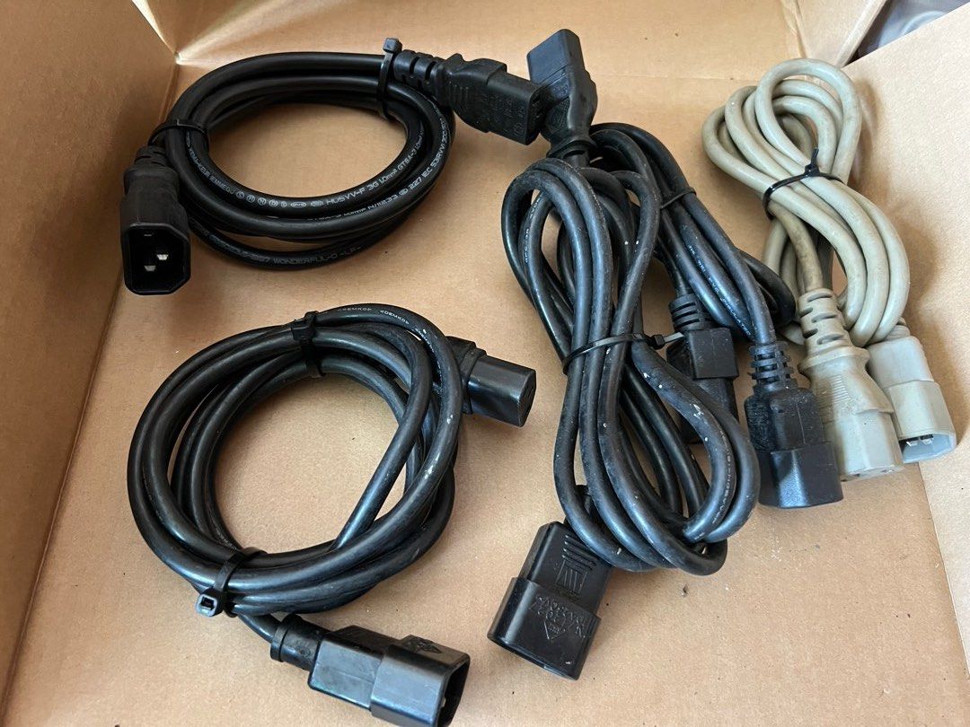 UPS Power Cord Extension Male to Female Cable, Computers & Tech, Parts ...